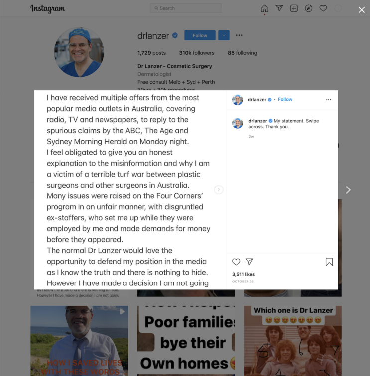 Australia’s Dr. Daniel Lanzer Subject of Investigative Exposé ...